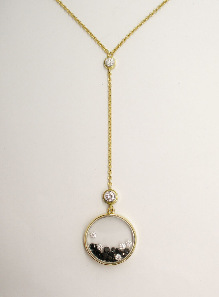 "Creating the Melee` Diamond Pendant"